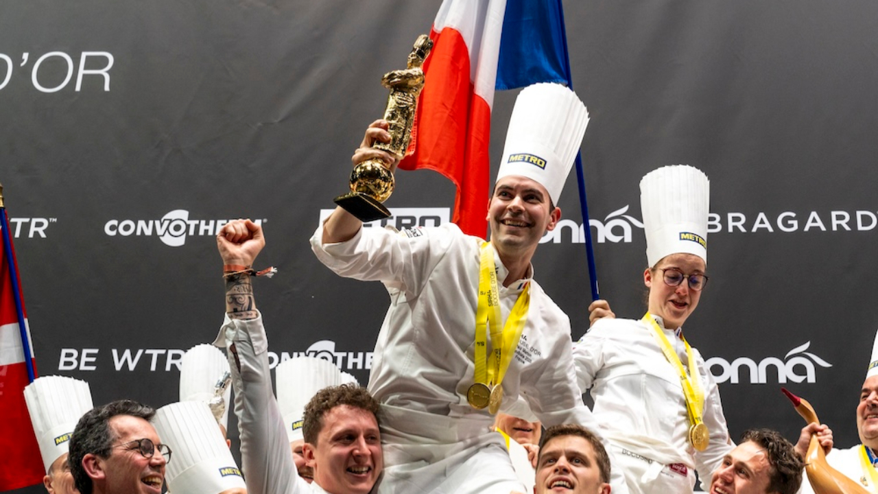 La France remporte le Bocuse d'Or à Lyon